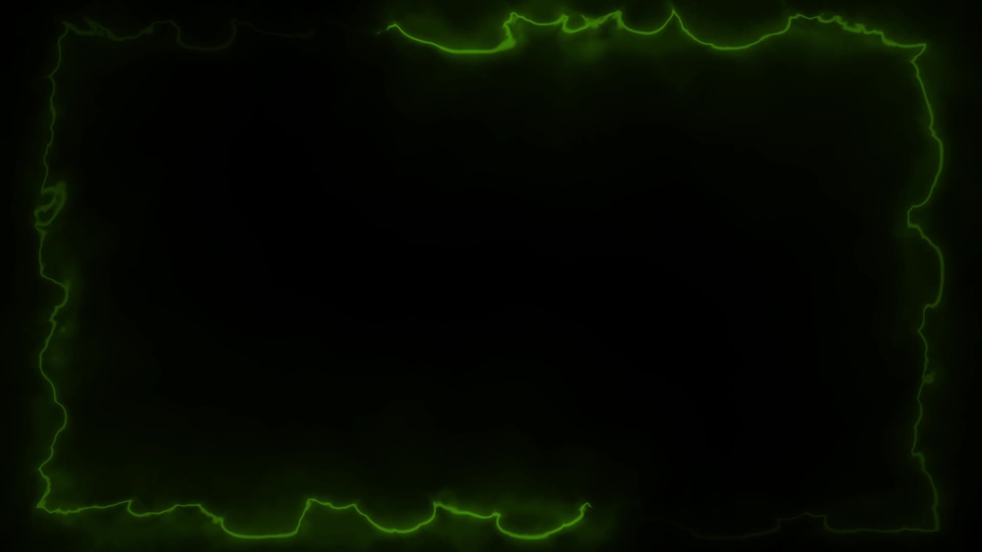 Abstract Animated Light Neon Effect Rectangle Frame Loop Background For