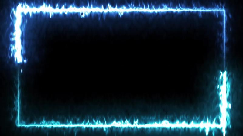 Abstract animated light Neon effect rectangle frame Loop background for presentation 19834812 ...