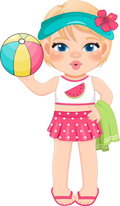 Beach Girl PNGs for Free Download