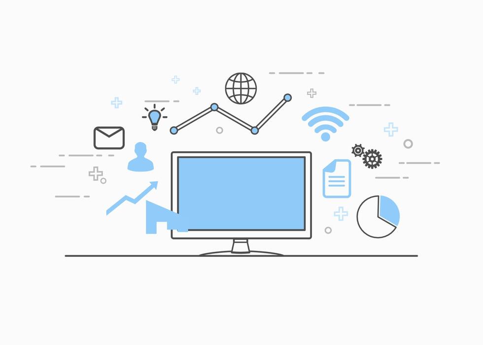 Computer Screen Vector Art, Icons, and Graphics for Free Download