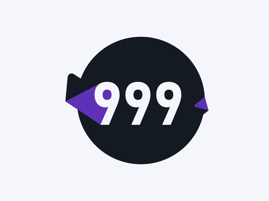 999 Logo Vector Art, Icons, and Graphics for Free Download