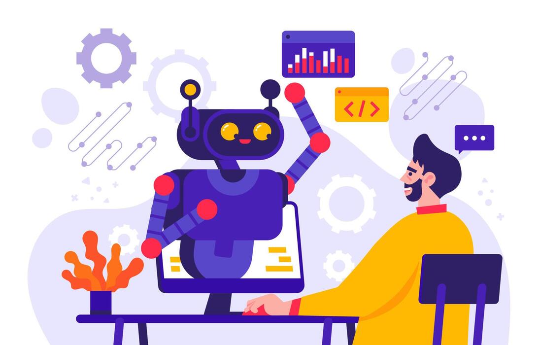 Robot Programming Vector Art, Icons, and Graphics for Free Download