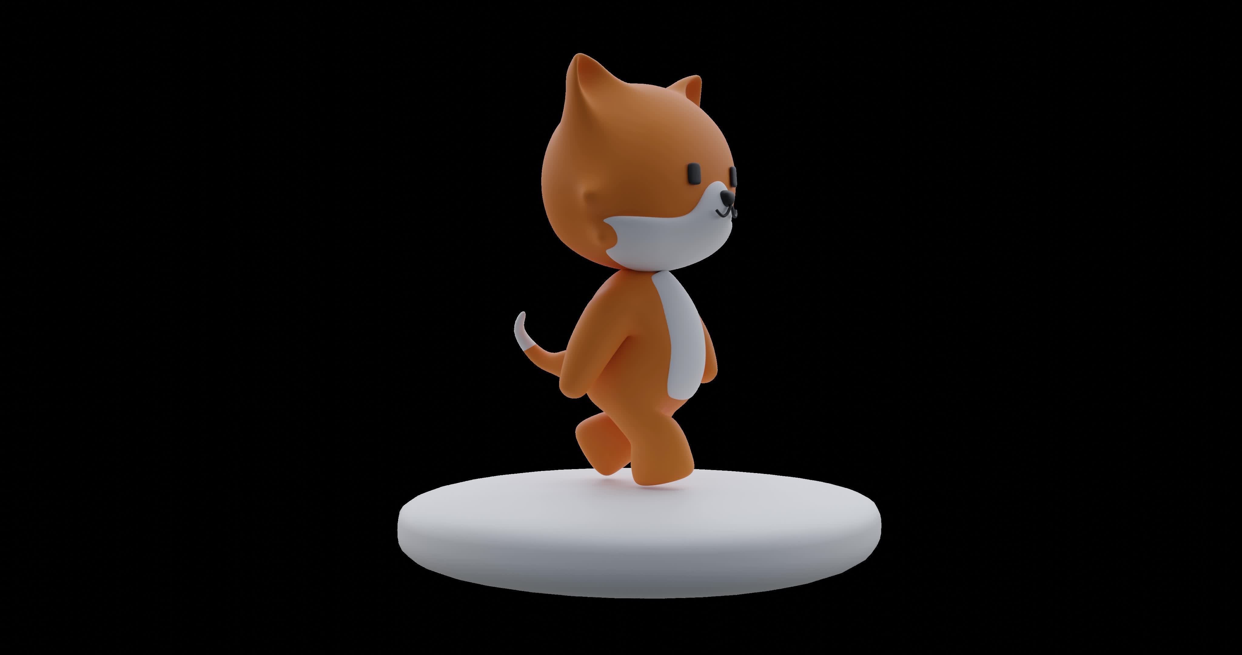 Cat Walking Animation