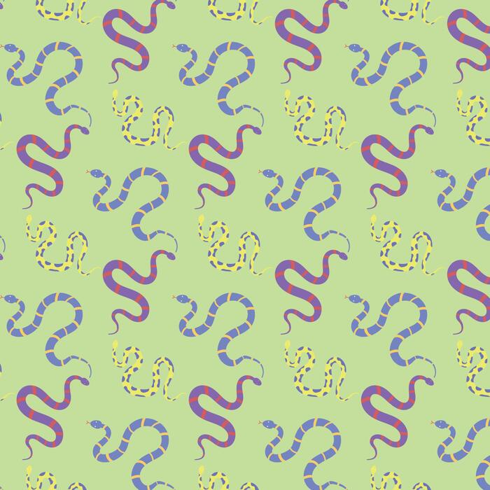 Snake Seamless Pattern Vector Art, Icons, and Graphics for Free Download