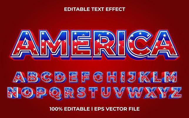 American Flag Font Vector Art, Icons, and Graphics for Free Download