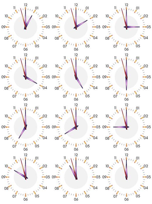 Clock Hands Vector Art, Icons, and Graphics for Free Download