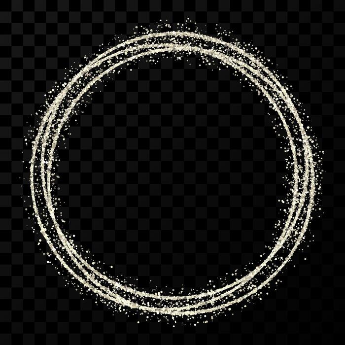 Glitter Circle Frame Vector Art, Icons, and Graphics for Free Download