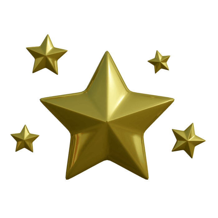 Gold Star PNGs for Free Download