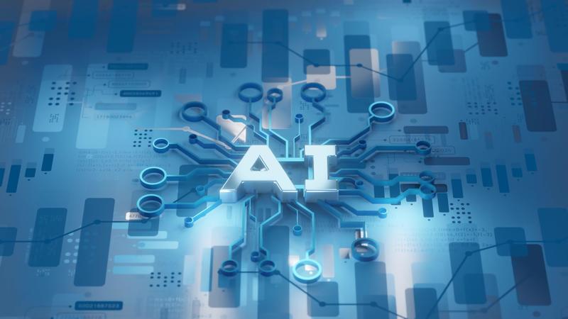 Artificial Intelligence A.I. technology machine learning futuristic ...