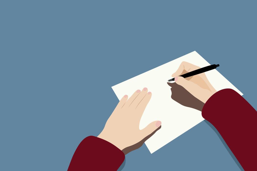 Writing Letter Vector Art, Icons, and Graphics for Free Download