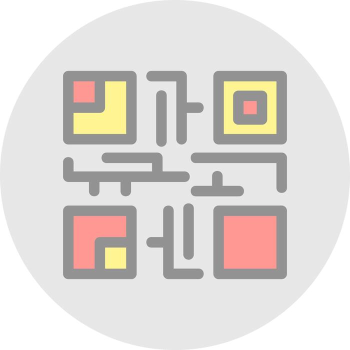 Round Qr Code Vector Art, Icons, and Graphics for Free Download