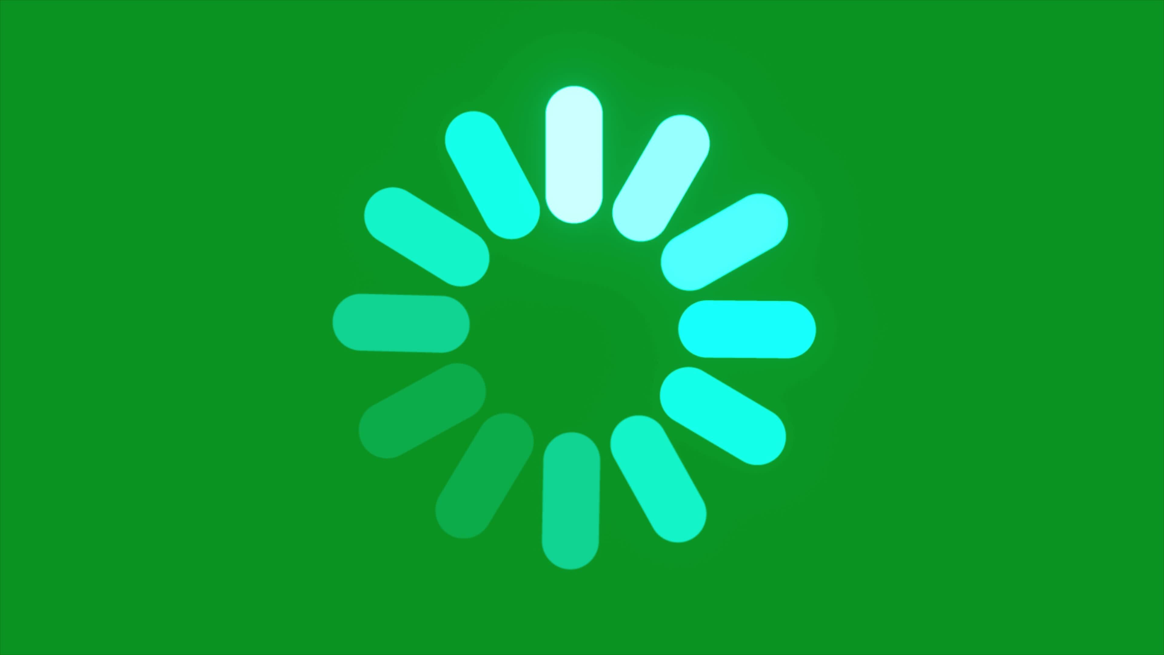 Loading Animation Green