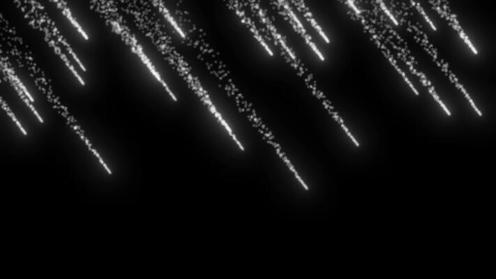 Shooting Stars Animation Stock Video Footage for Free Download