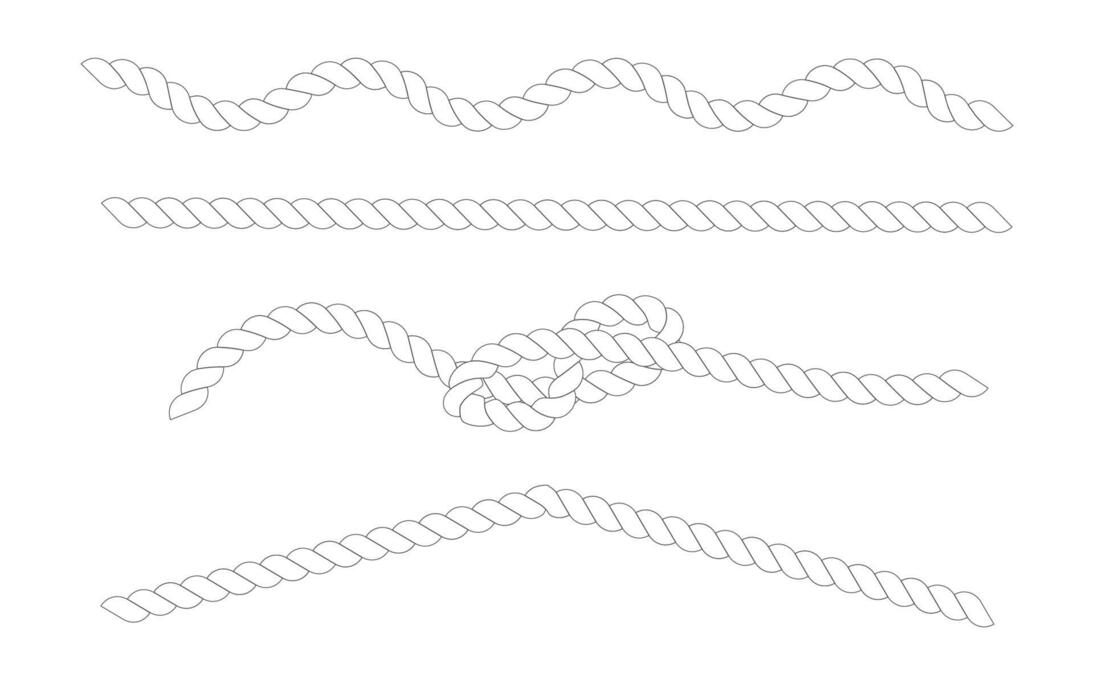 Realistic Rope Vector Art, Icons, and Graphics for Free Download