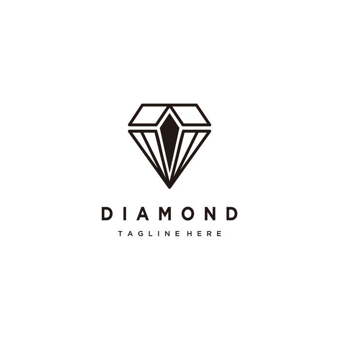Gold Diamond Logo Vector Art, Icons, and Graphics for Free Download