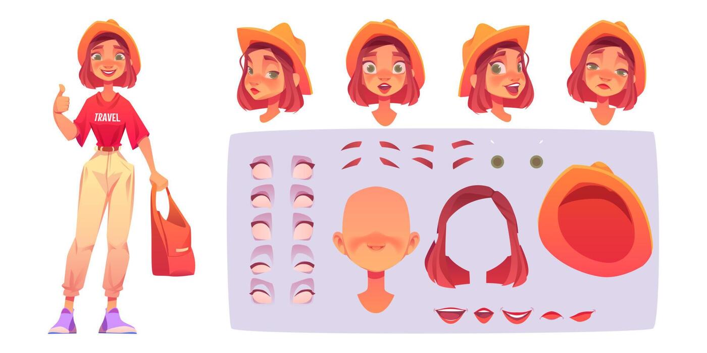 2d Character Rig Vector Art, Icons, and Graphics for Free Download