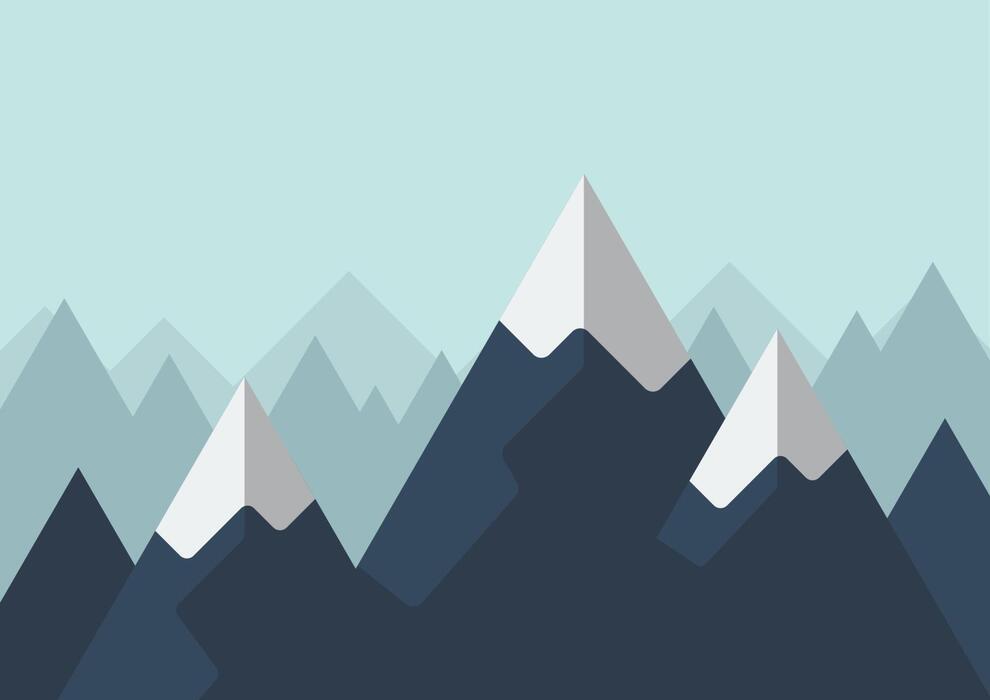 Simple Mountain Vector Art, Icons, and Graphics for Free Download