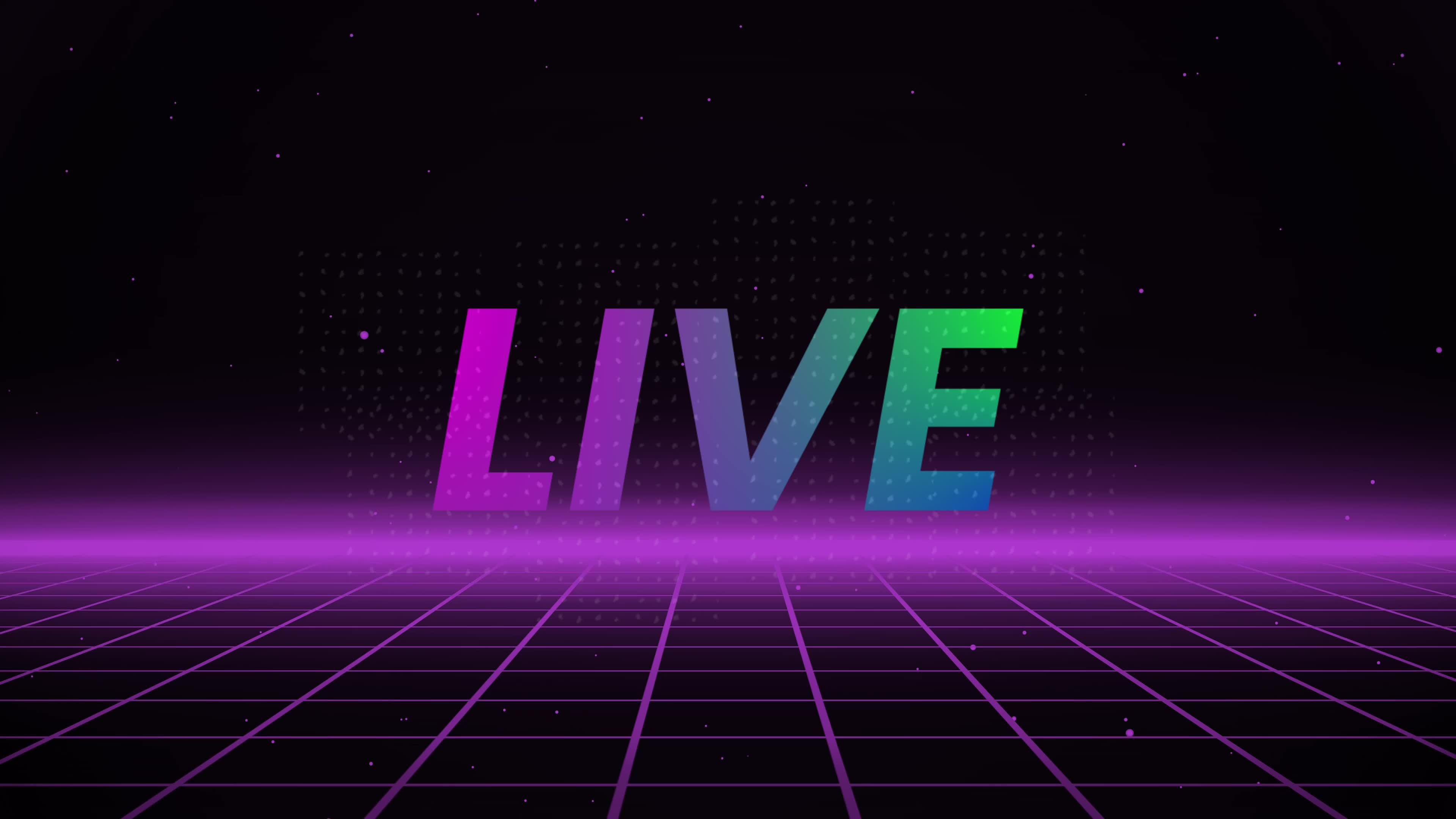 Live Text Animation Background V1.1 20255301 Stock Video at Vecteezy