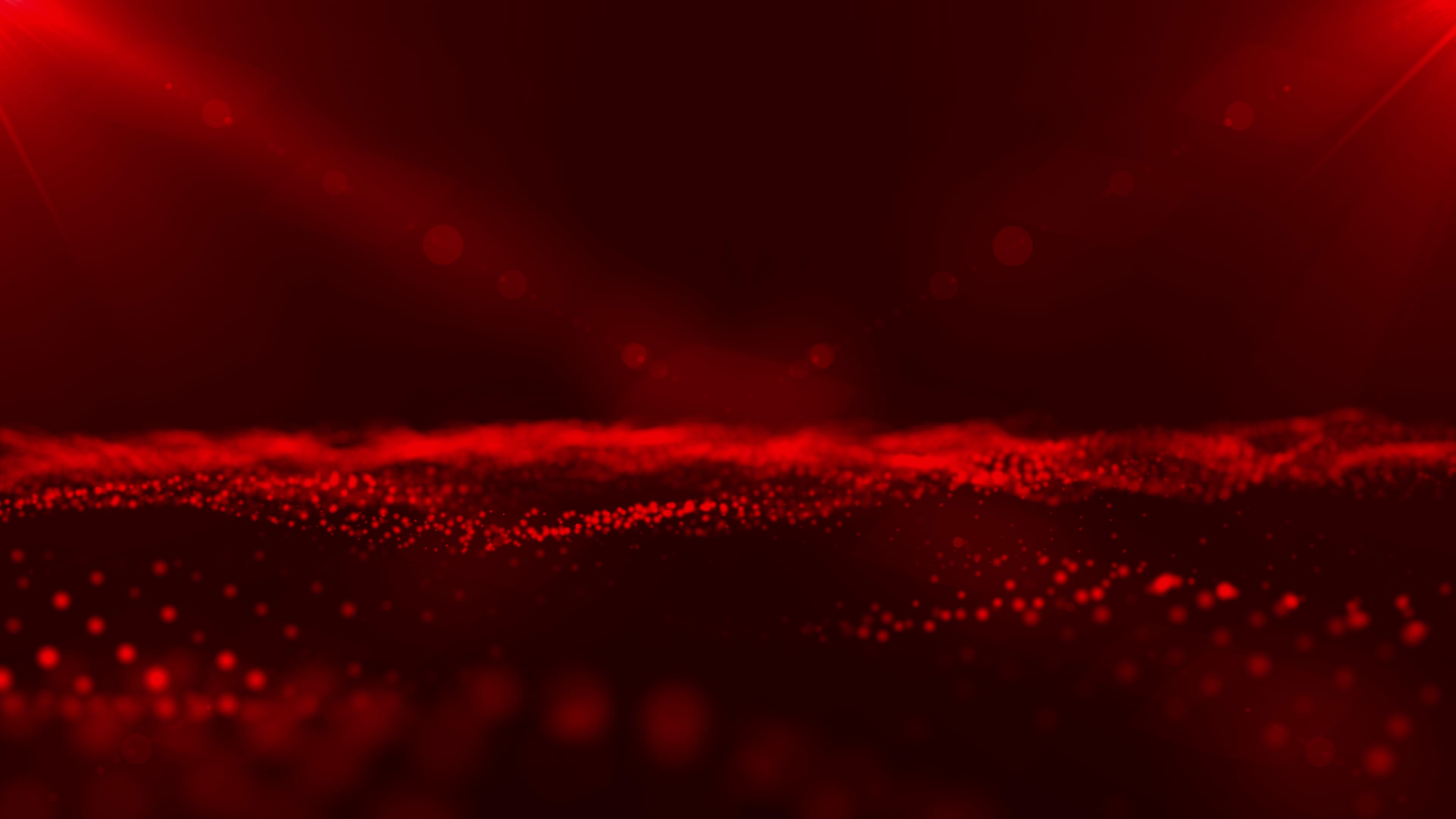 Red Particle Wave Form Futuristic Neon Graphic Background Science Energy 3d Abstract Art 1660
