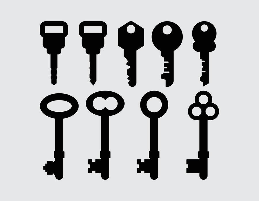 Key Vector Art, Icons, and Graphics for Free Download