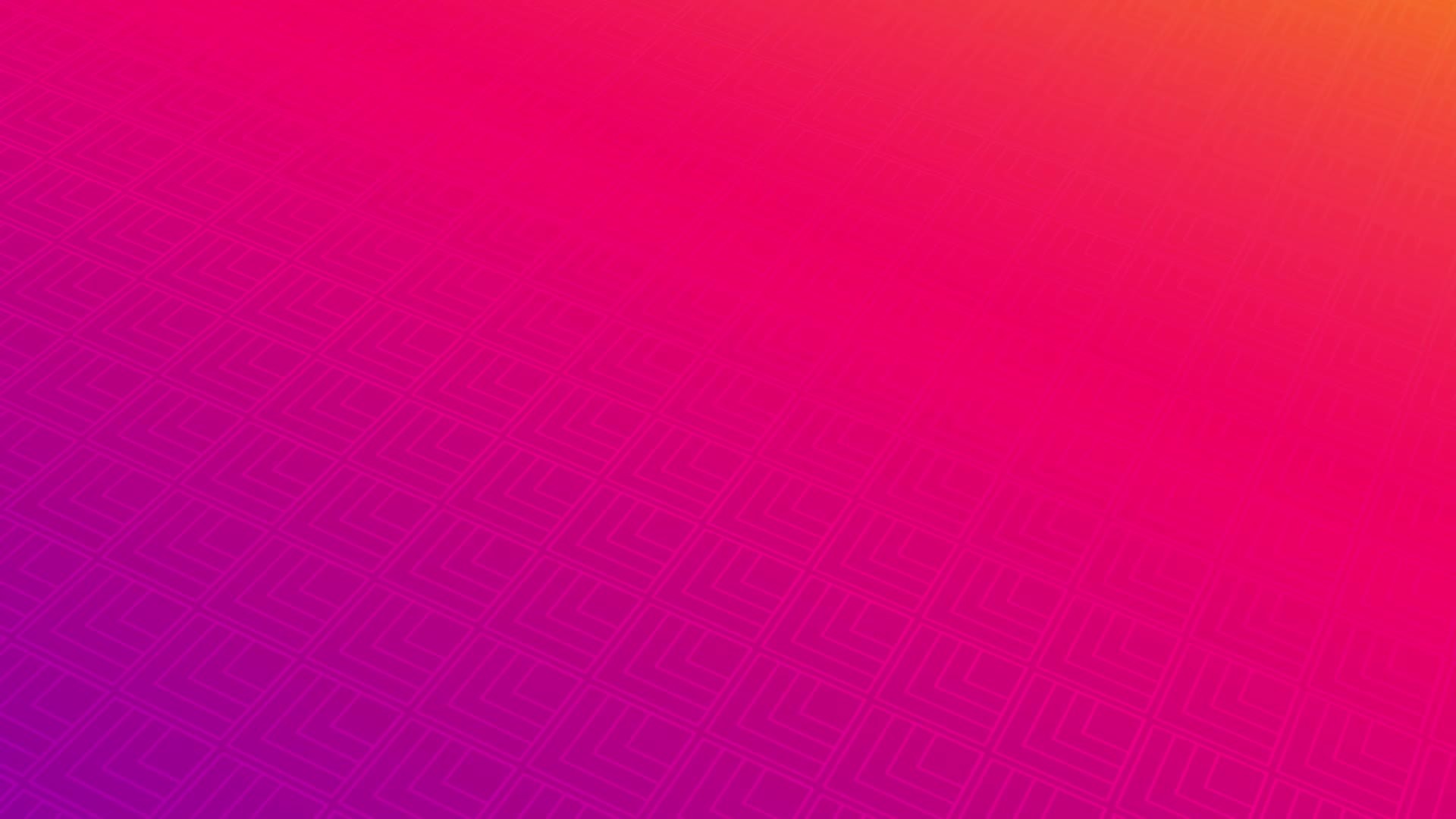 Animated Abstract Pattern With Geometric Elements In Red Tones Gradient