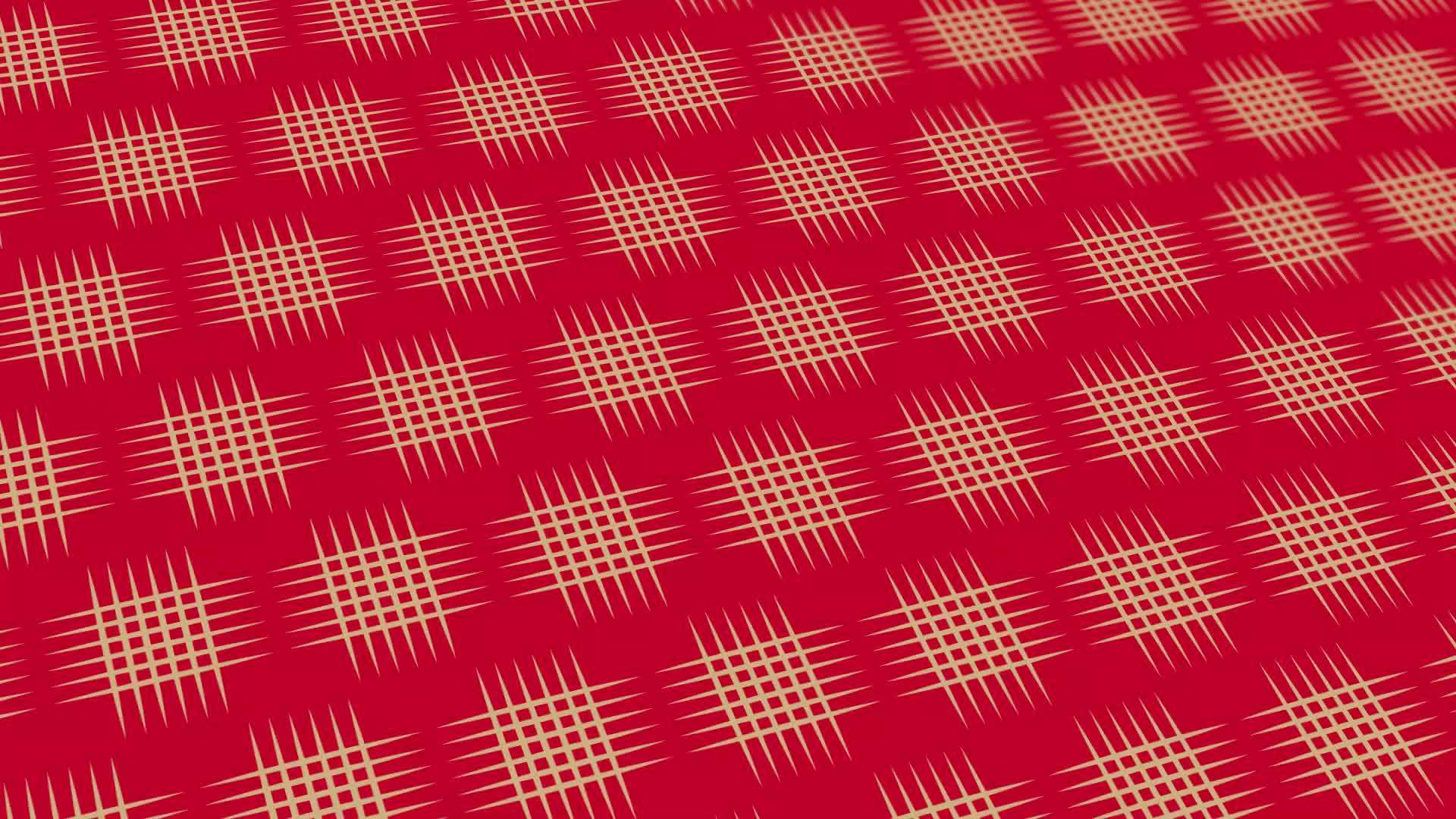 Animated Abstract Pattern With Geometric Elements In Red Tones Gradient Background 20330045