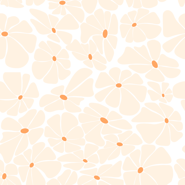 Minimal Flower Pattern PNGs for Free Download