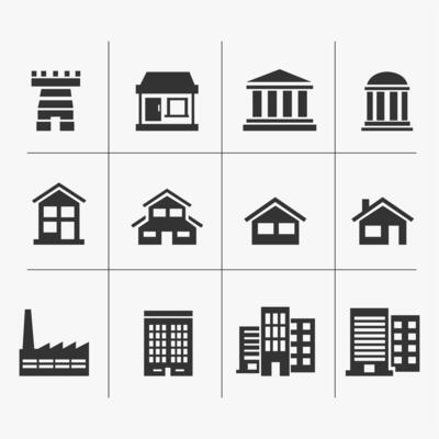 Architecture Symbols Vector Art, Icons, and Graphics for Free Download