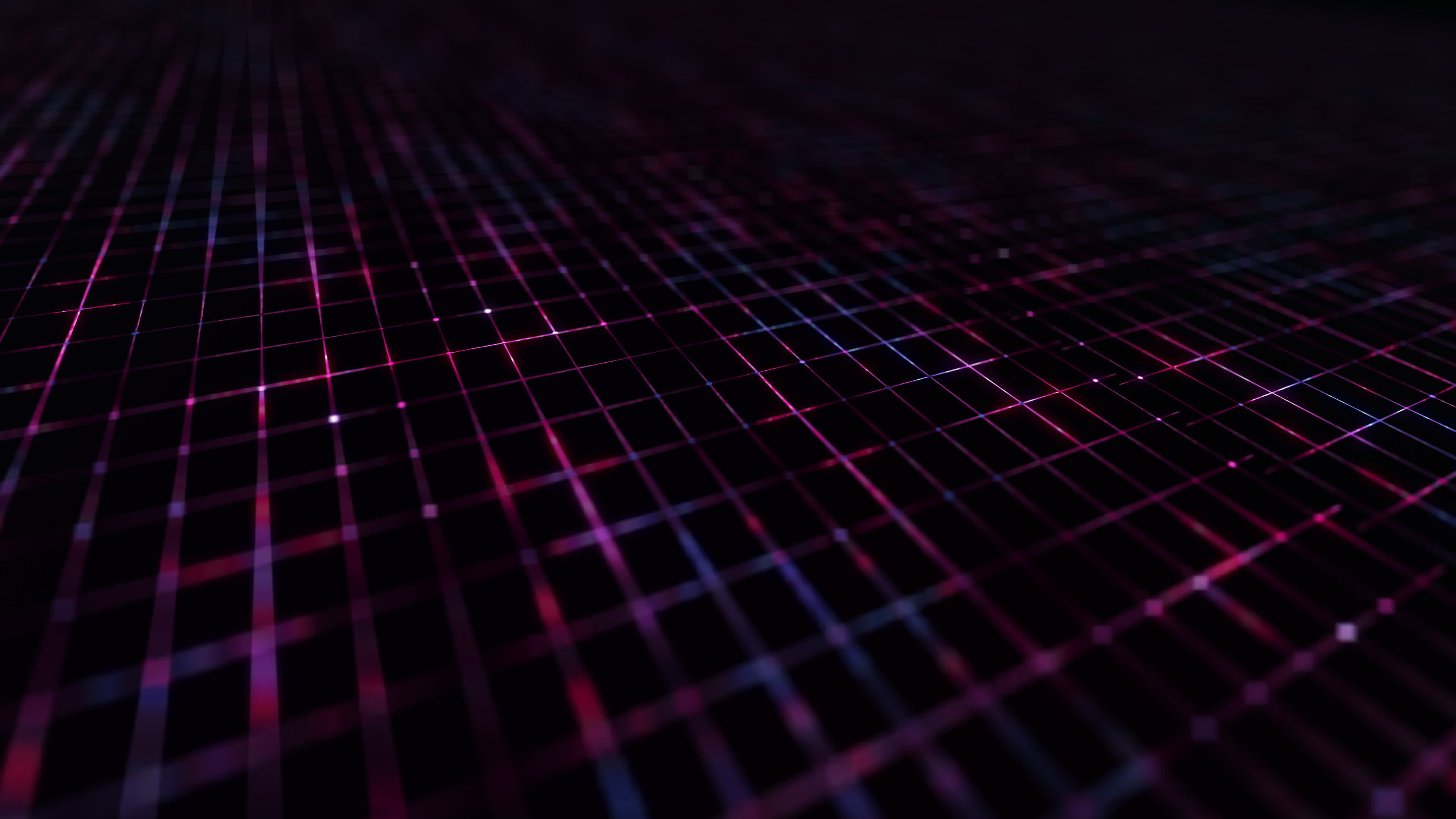 Colorful Digital Glowing Grid Background 20395506 Stock Video at Vecteezy