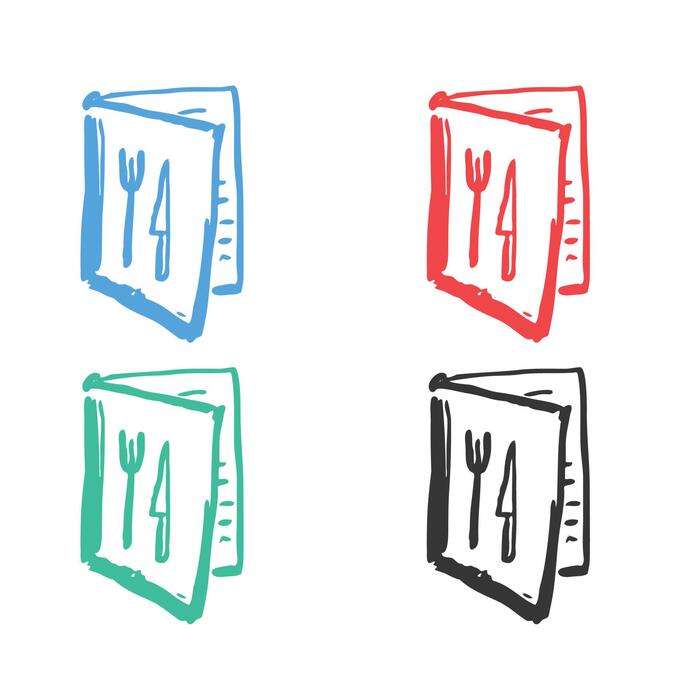 Restaurant Menu Icon Vector Art, Icons, and Graphics for Free Download