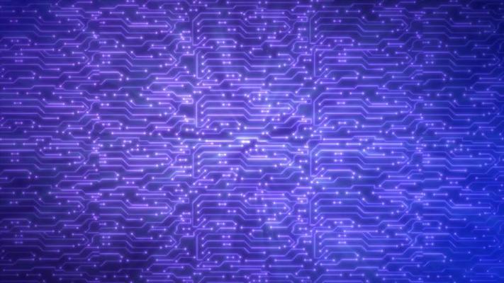 Technology Background Purple Stock Video Footage for Free Download