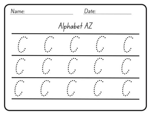 Alphabet Letters Tracing Vector Art, Icons, and Graphics for Free Download