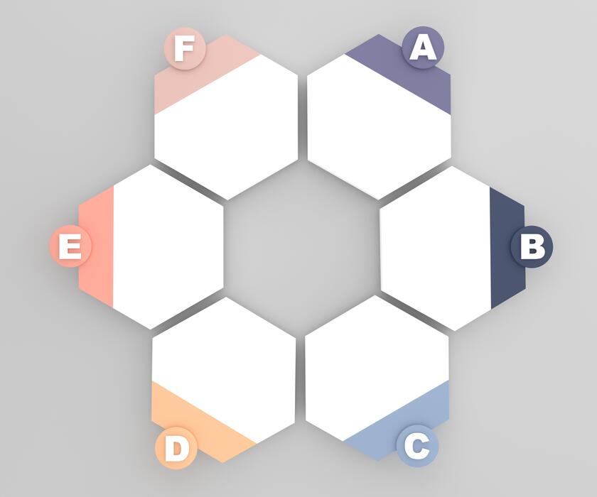 Hexagon Infographic Template Stock Photos, Images and Backgrounds for ...