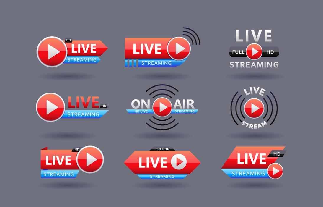 Live Streaming Background Vector Art, Icons, and Graphics for Free Download