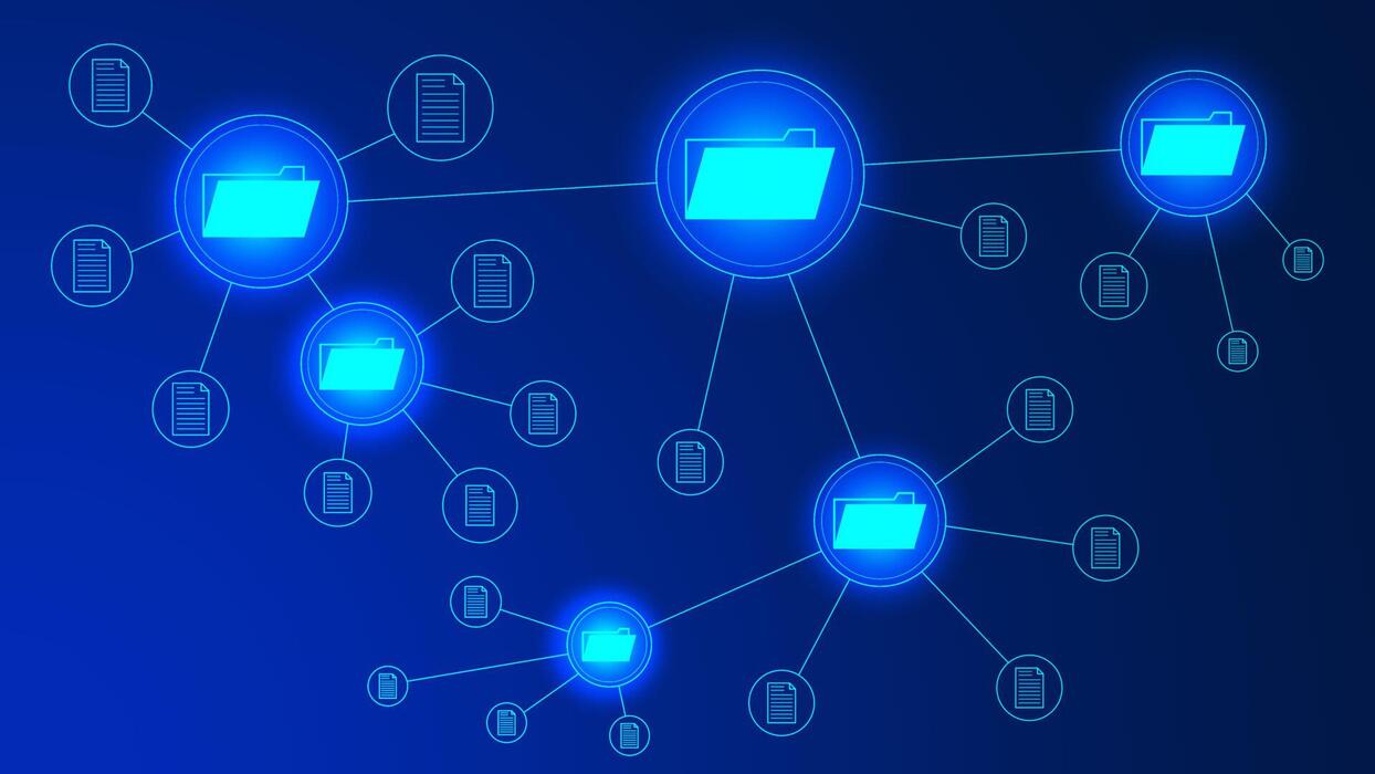 Connected Data Vector Art Icons And Graphics For Free Download