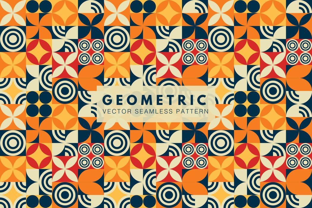 Geometric Circle Pattern Vector Art, Icons, and Graphics for Free Download