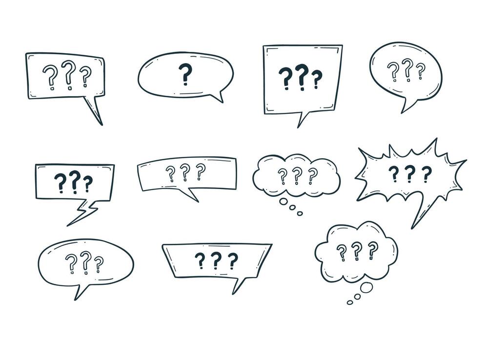 Comic Question Mark Vector Art, Icons, and Graphics for Free Download