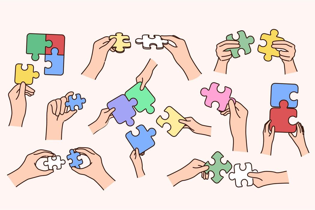Hand Drawn Puzzle Vector Art, Icons, and Graphics for Free Download