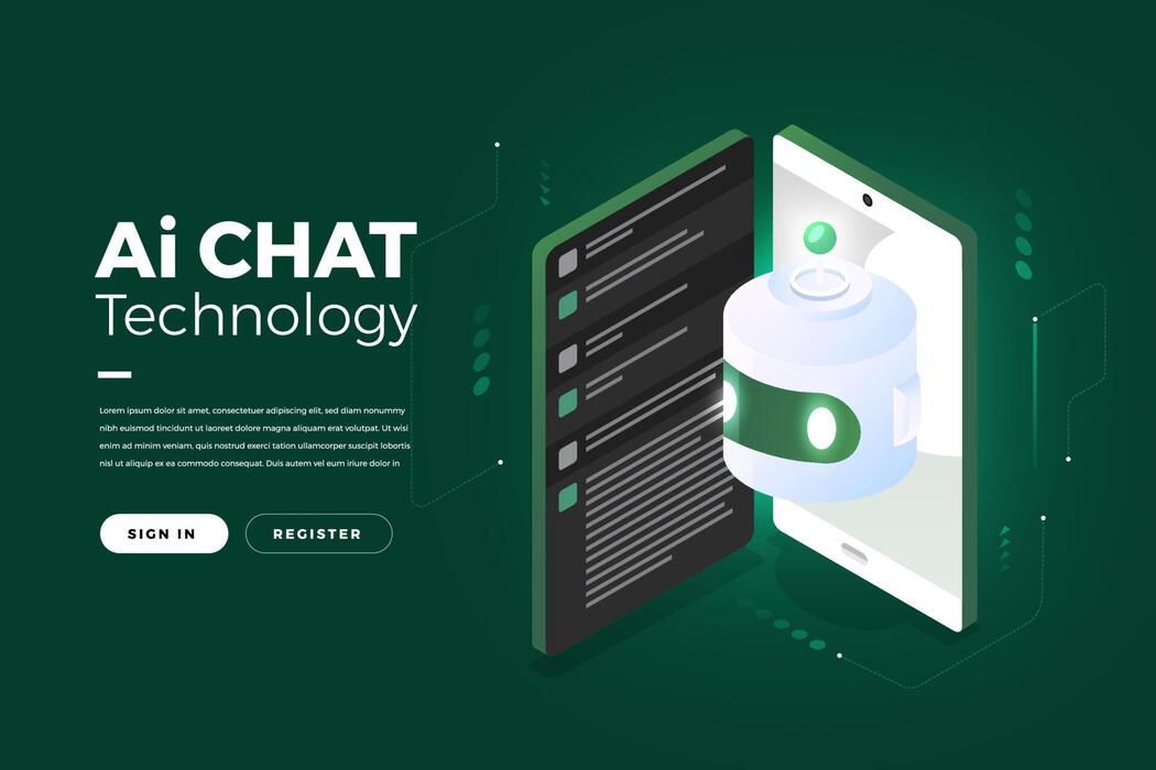 Ai Chat Bot Vector Art Icons And Graphics For Free Download