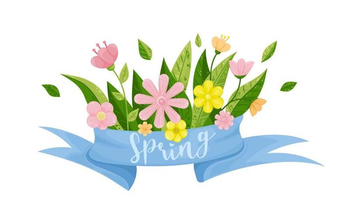Hand Drawn Spring Flowers Vector Art, Icons, and Graphics for Free Download