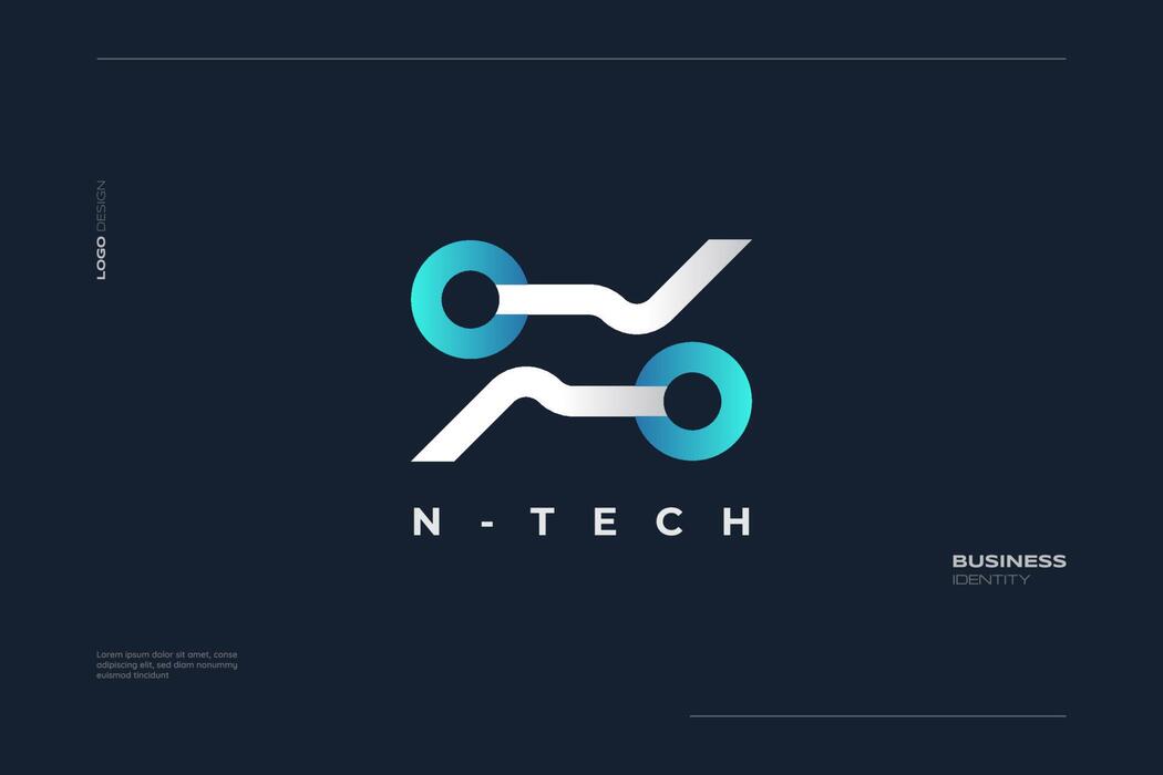 N Technology Logo Vector Art, Icons, and Graphics for Free Download