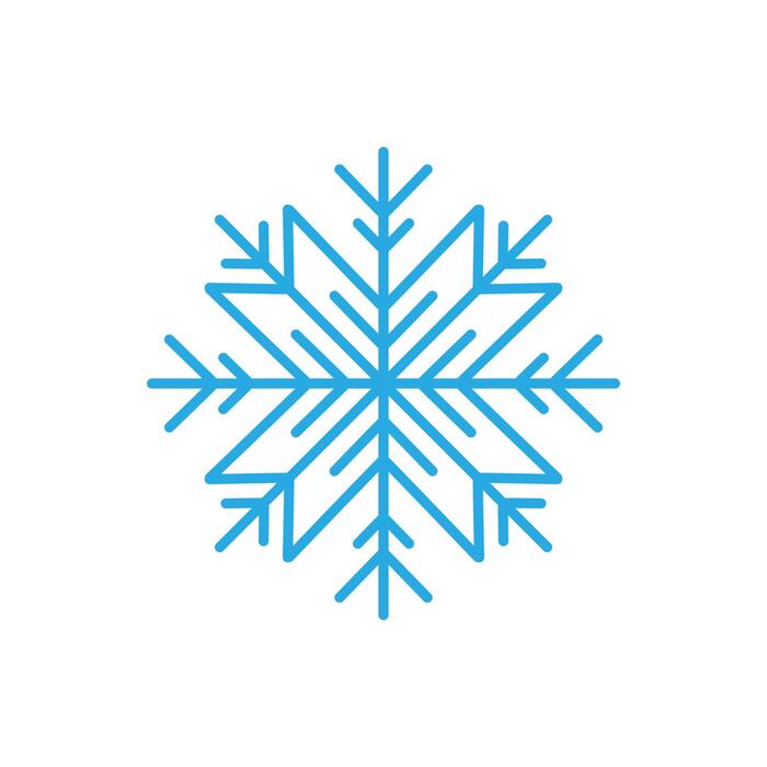 Simple Snowflake Vector Art, Icons, and Graphics for Free Download