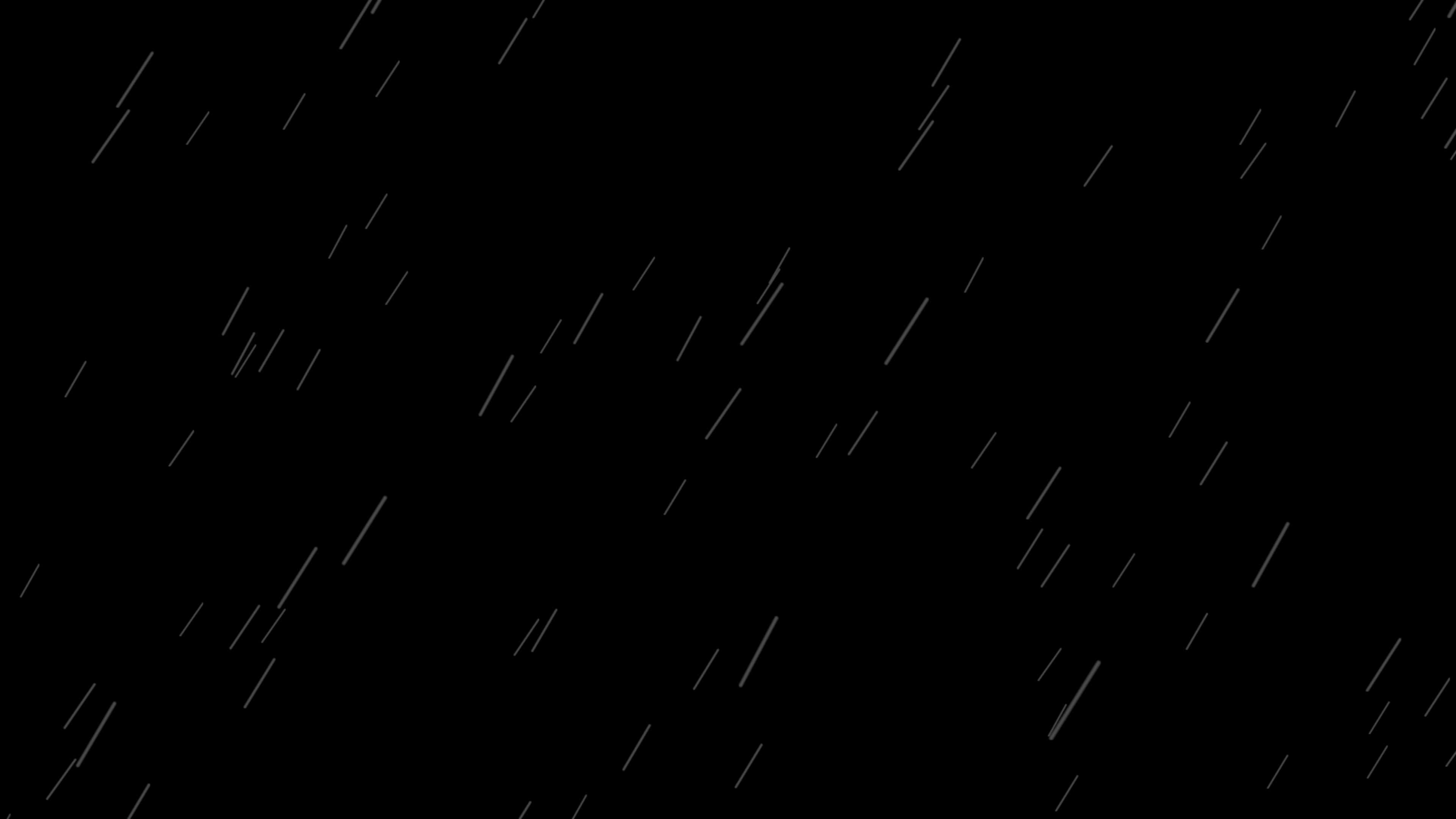 Animated Raindrops Falling