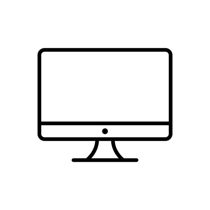 Computer Line Icon Vector Art, Icons, and Graphics for Free Download