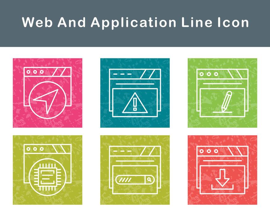 Web Application Icon Vector Art, Icons, and Graphics for Free Download