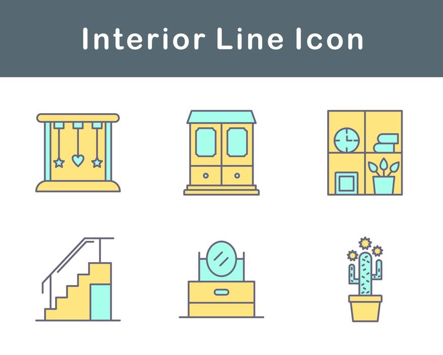 Interior Design Icons Vector Art, Icons, and Graphics for Free Download