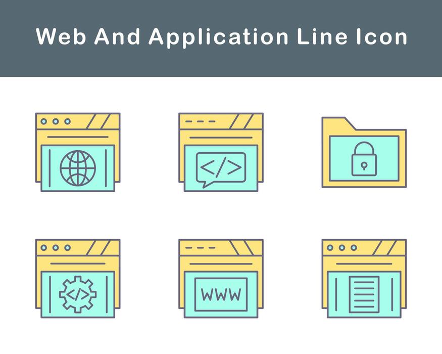 Web Application Icon Vector Art, Icons, and Graphics for Free Download