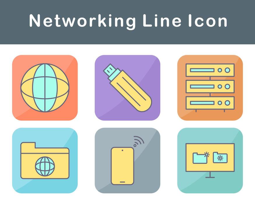 Network Icon Set Vector Art Icons And Graphics For Free Download