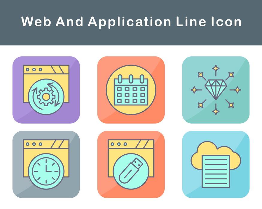 Web Application Icon Vector Art, Icons, and Graphics for Free Download