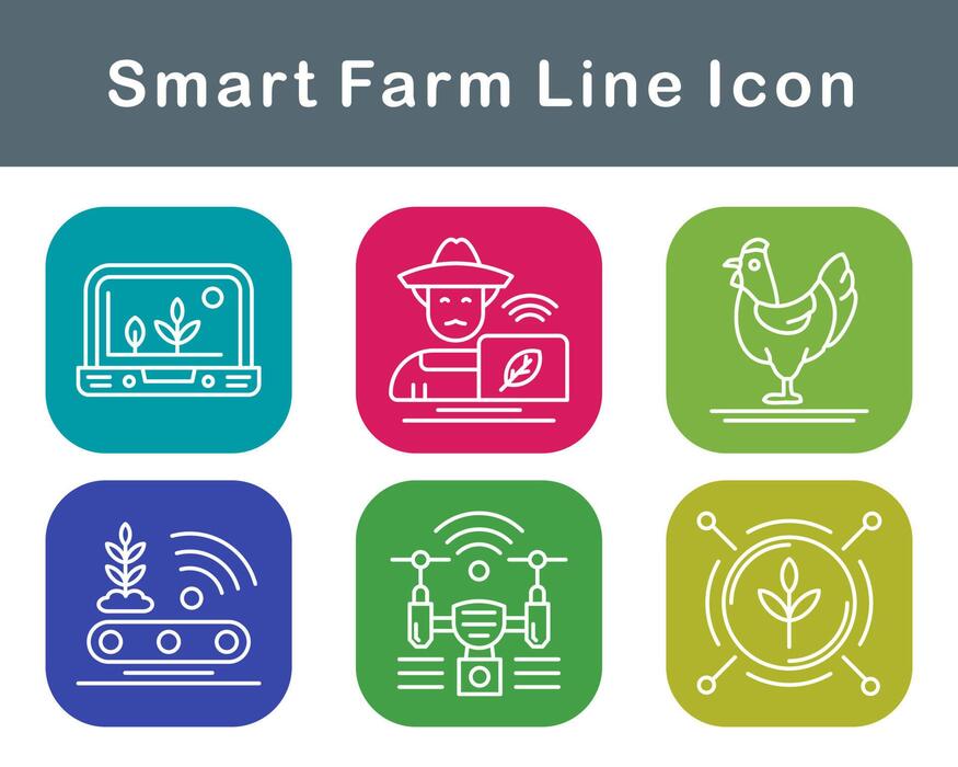 Smart Farming Icon Vector Art Icons And Graphics For Free Download